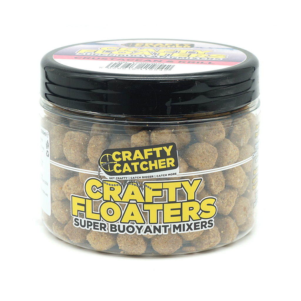 Crafty Catcher Prepared Floaters Crustacean & Krill 550ml - Bait Superstore
