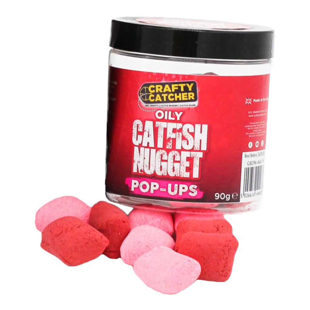 Crafty Catcher Big Hit Catfish Nuggets 20mm Pink & Red pop ups 90g ...